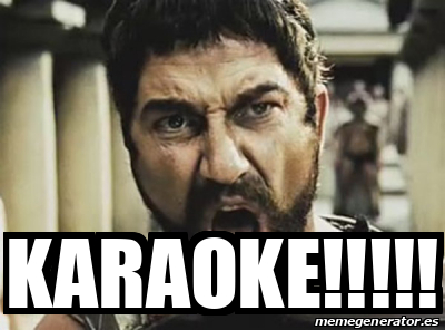 Meme Personalizado - karaoke!!!!! - 33176821