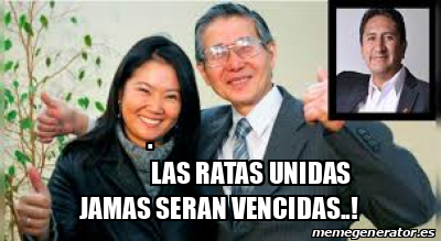 Meme Personalizado - . LAS RATAS UNIDAS JAMAS SERAN VENCIDAS..! - 33178748