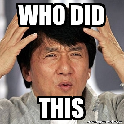 Meme Jackie Chan - who did this - 33181392