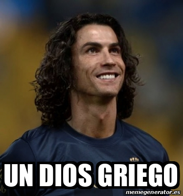 Meme Personalizado - Un dios griego - 33186031