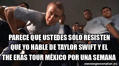 Meme Personalizado - Parece que ustedes sólo resisten que yo hable de ...