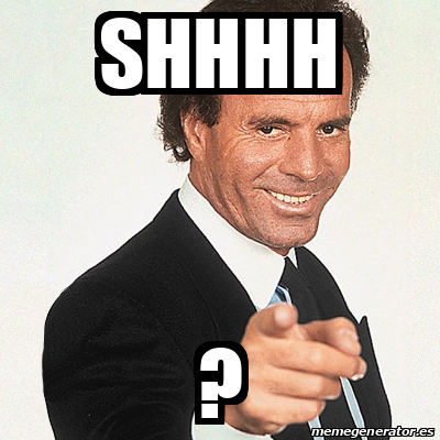 Meme Julio Iglesias - shhhh ? - 33189735