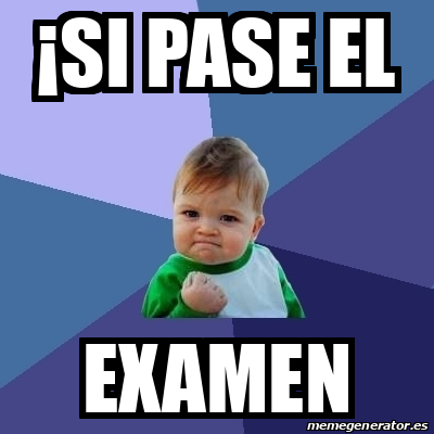 Meme Bebe Exitoso - ¡Si pase el Examen - 33190845