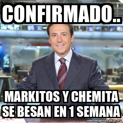 Meme Matias Prats - Confirmado.. Markitos y Chemita se besan en 1 ...