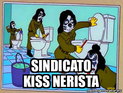 Meme Personalizado - Sindicato Kiss nerista - 33209364