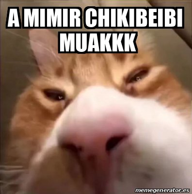 Meme Personalizado - a mimir chikibeibi muakkk - 33209472