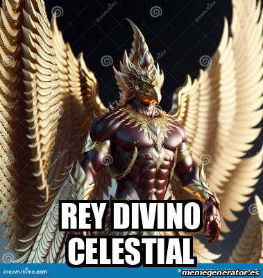Meme Personalizado - Rey divino celestial - 33214066