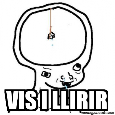 Meme Personalizado - Vis i llirir - 33215737