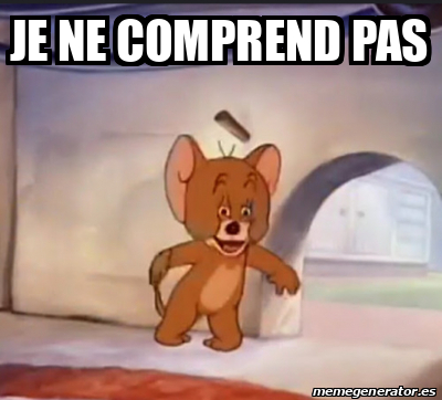 Meme Personalizado - Je ne comprend pas - 33217598