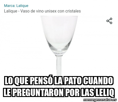 Meme Personalizado - Lo que pensó la Pato cuando le preguntaron por las ...