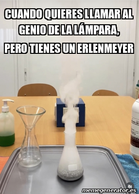 Meme Personalizado - cuando quieres llamaR al genio de la lámpara, PERO ...