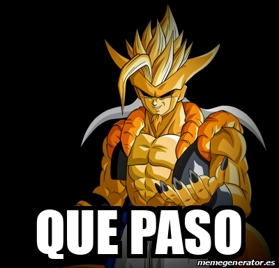 Meme Personalizado - que paso - 33220756