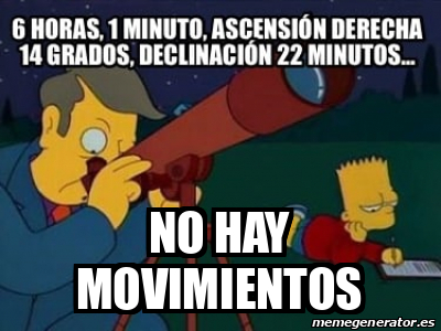 Meme Personalizado - No hay movimientos - 33223645