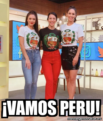 Meme Personalizado - ¡VAMOS PERU! - 33227055