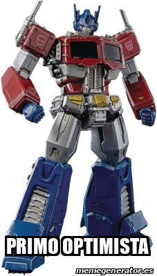 Meme Personalizado - Primo optimista - 33234298