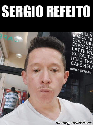 Meme Personalizado - Sergio refeito - 33234909