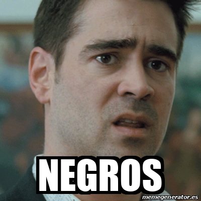 Meme Personalizado - negros - 33236550
