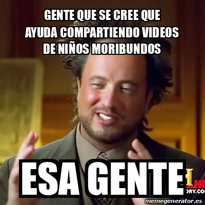 Meme Ancient Aliens - Gente que se cree que ayuda compartiendo videos ...