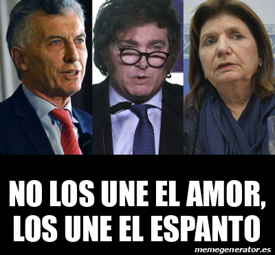 Meme Personalizado - no los une el amor, los une el espanto - 33241178