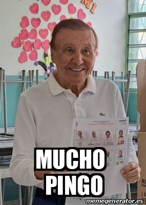 Meme Personalizado - Mucho pingo - 33244776