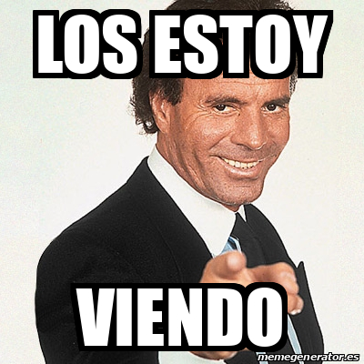 Meme Julio Iglesias - Los estoy Viendo - 33250294