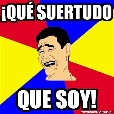 Meme Yao Ming - ¡Qué suertudo que soy! - 33252788