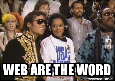 Meme Personalizado - Web are the word - 33253059