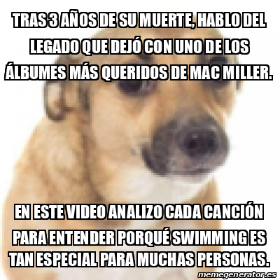 Meme Personalizado - Tras 3 años de su muerte, hablo del legado que ...