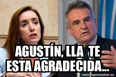 Meme Personalizado - Agustín, LLA te esta agradecida... - 33255327