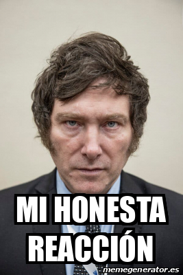 Meme Personalizado - Mi honesta reacción - 33256101