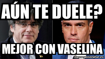 Meme Personalizado - Aún te duele? Mejor con vaselina - 33258856