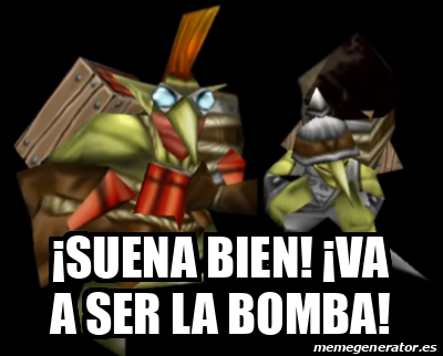 Meme Personalizado - ¡suena bien! ¡va a ser la bomba! - 33269554