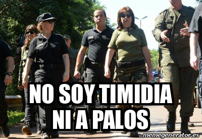 Meme Personalizado - nO SOY TIMIDIA NI A PALOS - 33271001