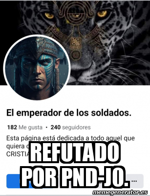 Meme Personalizado - Refutado por pnd-j0. - 33271214