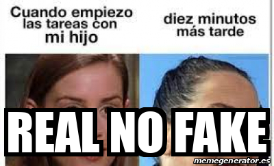 Meme Personalizado - REAL NO FAKE - 33273814