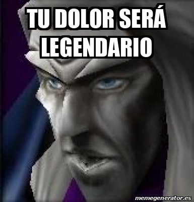 Meme Personalizado - tu dolor será legendario - 33274635