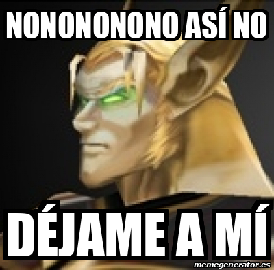 Meme Personalizado - nonononono así no déjame a mí - 33274677