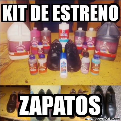 Meme Personalizado - Kit de estreno ZAPATOS - 33275090