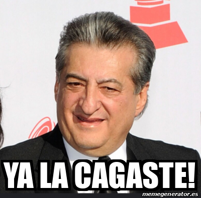 Meme Personalizado - YA LA CAGASTE! - 33288647