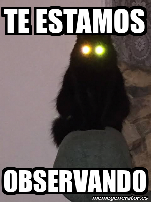 Meme Personalizado - Te estamos Observando - 33291705