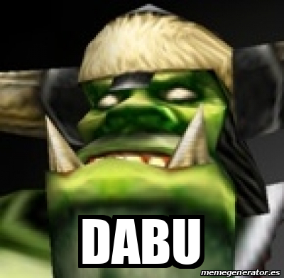 Meme Personalizado - DABU - 33292984