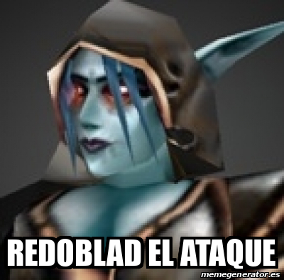 Meme Personalizado - redoblad el ataque - 33295233