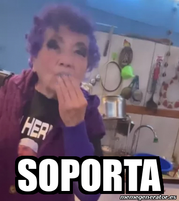 Meme Personalizado - soporta - 33300393