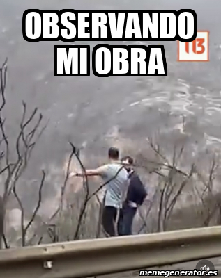 Meme Personalizado - Observando mi obra - 33310702