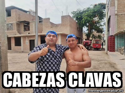 Meme Personalizado - cabezas clavas - 33311202