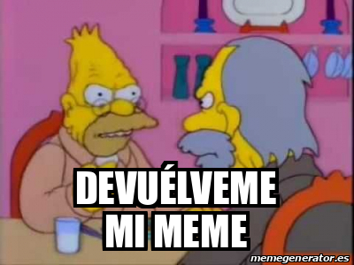 Meme Personalizado - Devuélveme mi meme - 33312880