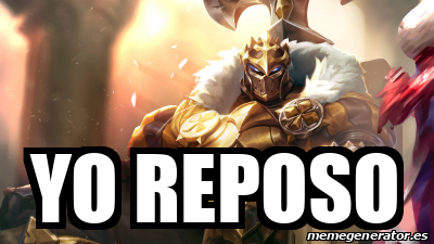 Meme Personalizado - yo reposo - 33314216