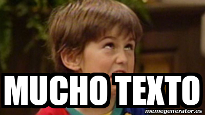 Meme Personalizado - MuCHO TEXTO - 33319755