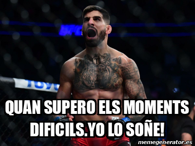 Meme Personalizado - Quan supero els moments dificils.Yo lo soñe ...