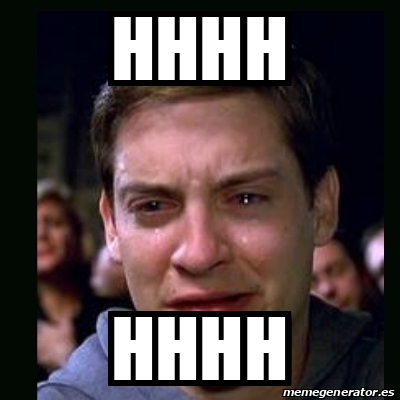 Meme crying peter parker - hhhh hhhh - 33324202